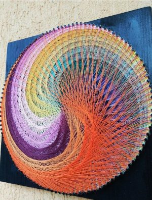 Mandala String Art: 20 impressive designs - String Art DIYString Art DIY
