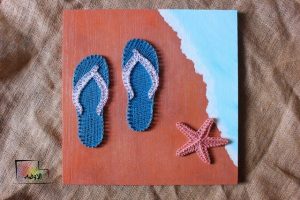 10 Summer String Art to Put You in a Summer Mood! - String Art DIYString Art DIY